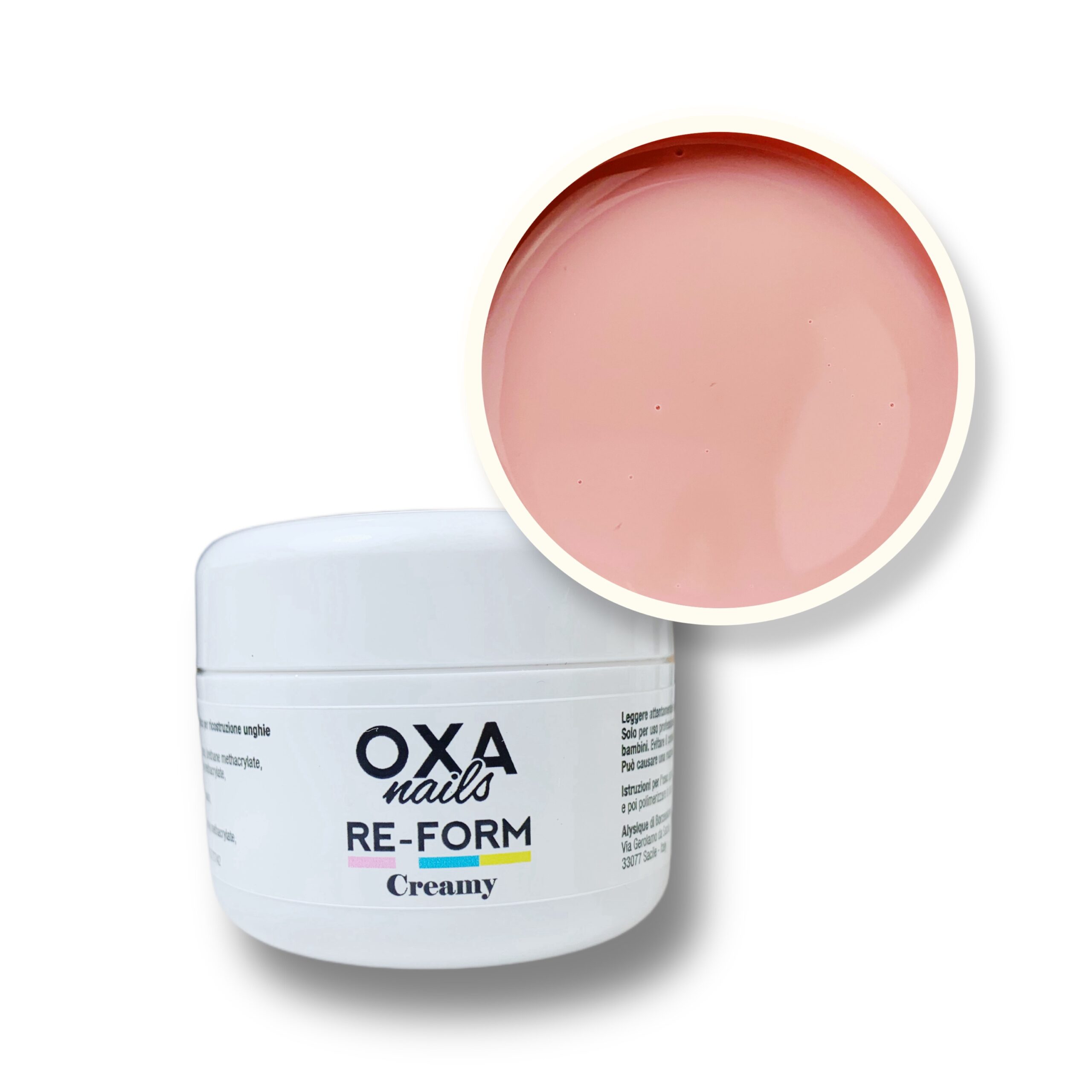 Gel RE-FORM CREAMY 50 gr - Oxa Nails - Nails Excellence